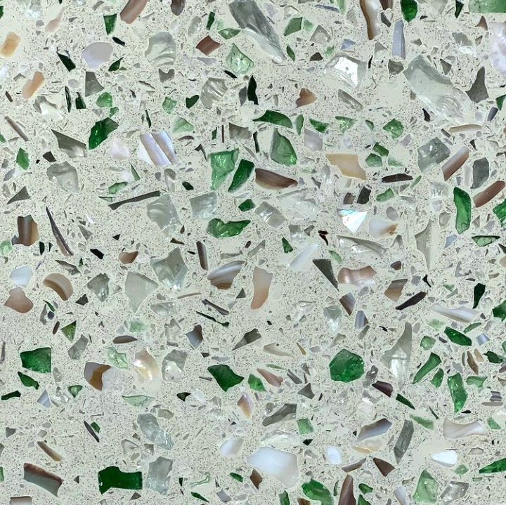 Crushed Glass for Terrazzo Innovation - ZhuyuanGlass