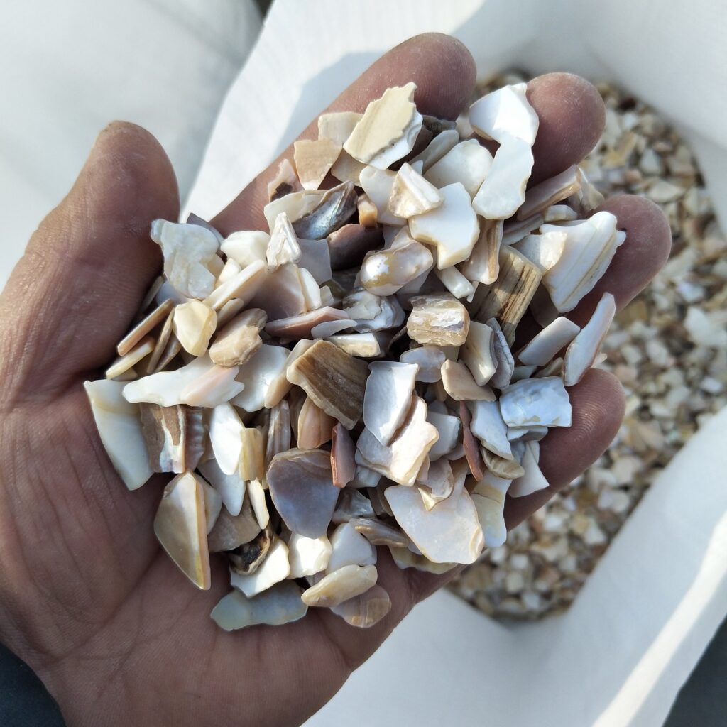 Benefits for using mother of pearl chips for Terrazzo floor - ZhuyuanGlass