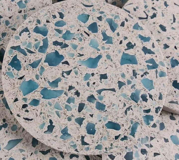 The Evolution of Crushed Glass in Terrazzo Flooring - ZhuyuanGlass